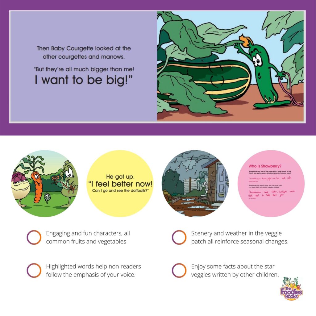 Vegetable Stories and Recipes - 12 months of Foodies Books from the ...